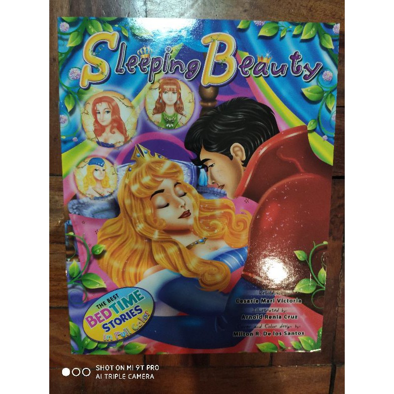 Colored Short Story Book - Sleeping Beauty | Shopee Philippines