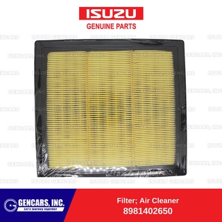 Isuzu Filter; Air Cleaner MuX, Dmax (8981402650) (Genuine Parts ...