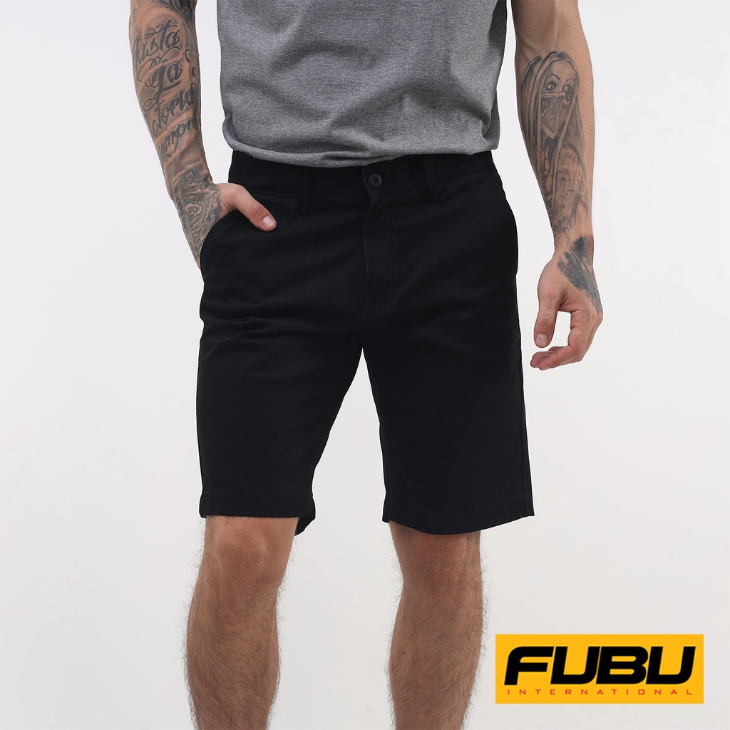 Fubu Regular Tapered Shorts FSB31-0029 | Shopee Philippines