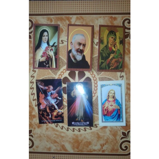Stampita Holy Images (Laminated)/ Prayer Cards | Shopee Philippines