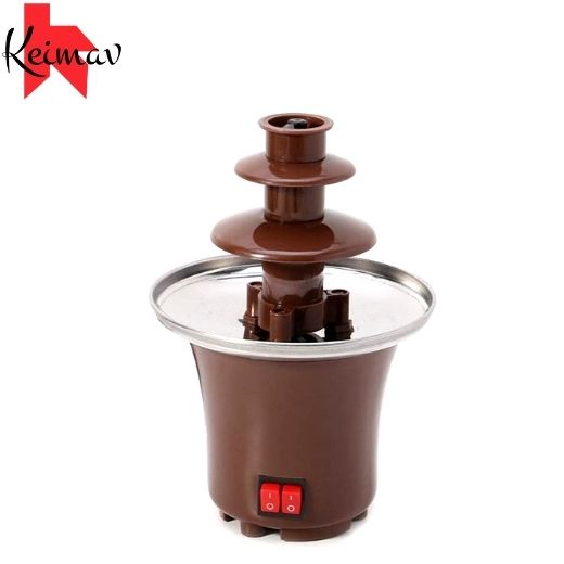 Mini Chocolate Fondue Fountain (Brown) Mini Chocolate Fountain Three ...