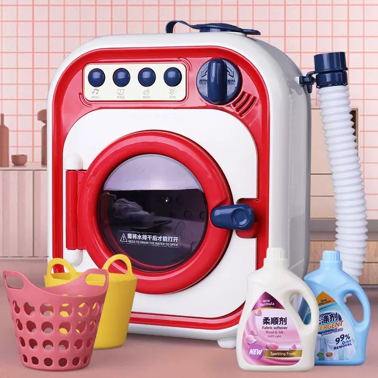 Washing Machine Perfect Simulation Set with Water Function with Lights ...