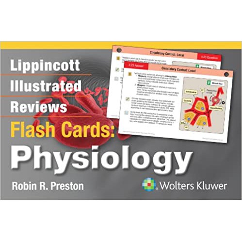 Lippincott Illustrated Reviews Flash Cards: Physiology (PRE-ORDER ...