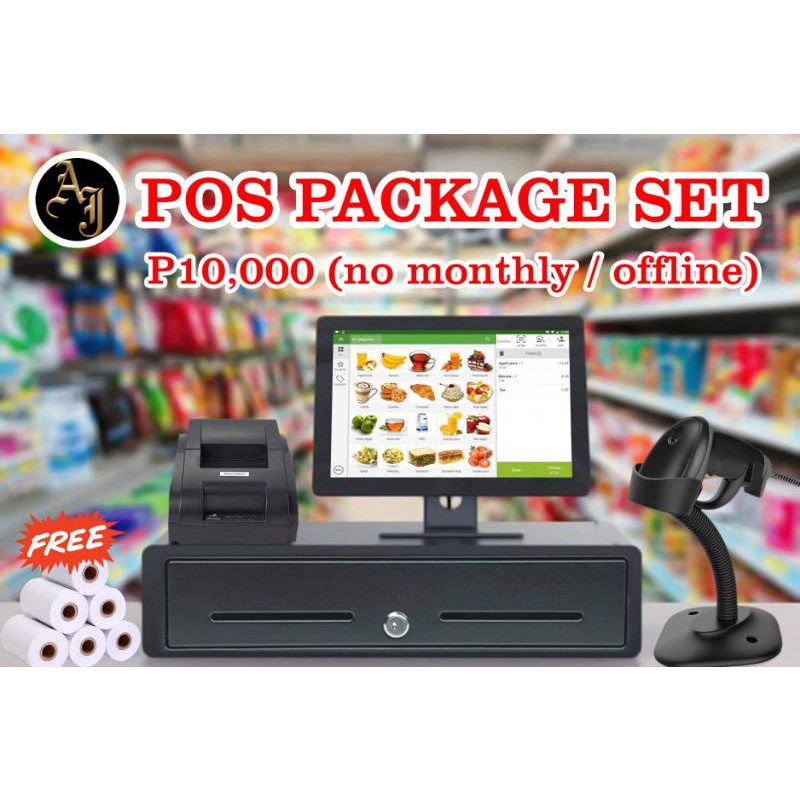 POS MACHINE SYSTEM FOR SALES INVENTORY CUSTOMER DISPLAY | Shopee ...