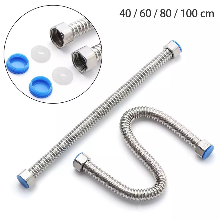Water Heater Stainless Steel Bellows Metal Corrugated Hose Cold Hot ...