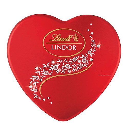 Lindt Lindor Heart Iron Box Milk Chocolate 96g box | Shopee Philippines