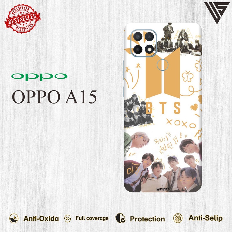 Premium GARSKIN HANDPHONE OPPO A15 (2 PCS) | Shopee Philippines