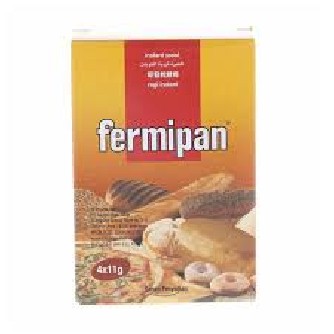 Fermipan / Instant Yeast 4 x 11 grams / Fermipan Sachet Packaging (11 ...