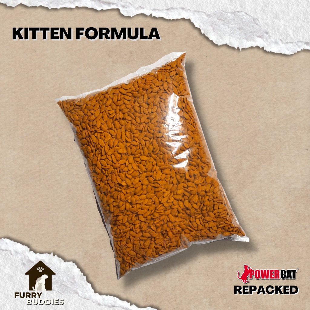 POWERCAT DRYFOOD ADULT & KITTEN (1KILO & 1/2 KILO REPACKED) | Shopee ...