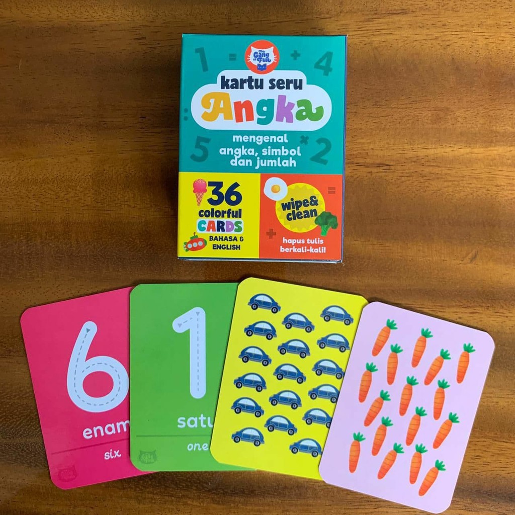 Fun Number Cards Recognizing Numbers, Symbols and Numbers The Gang Of ...
