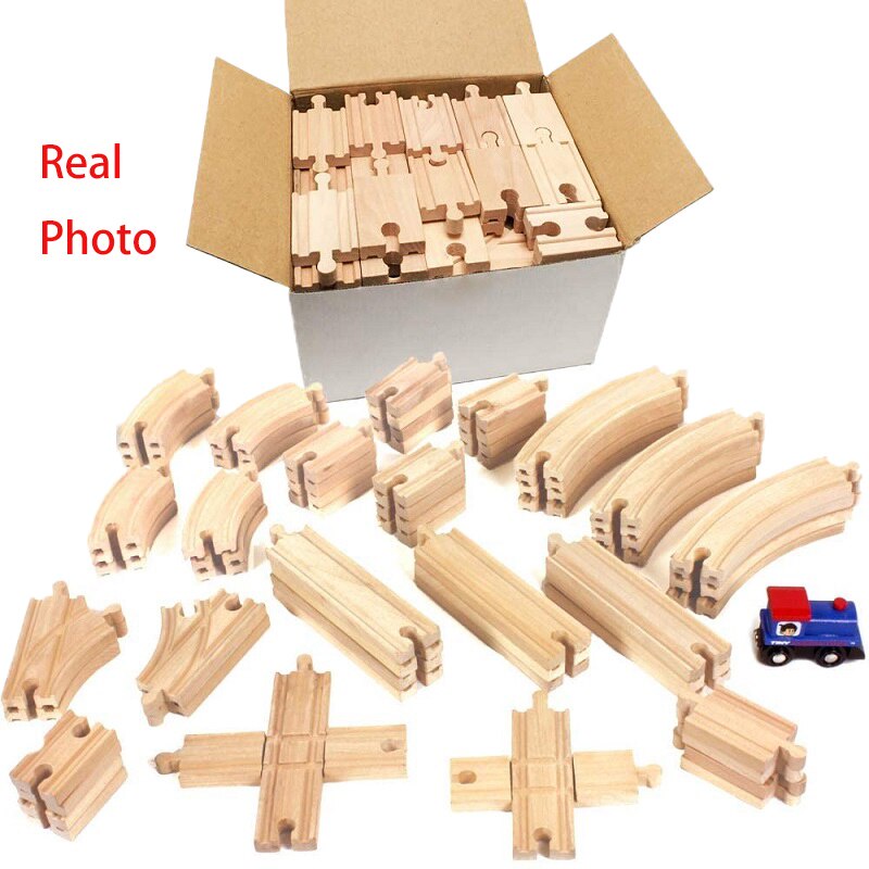 Thomas Wooden Train Track Set Wooden Railway Toys To Expand Your Train ...