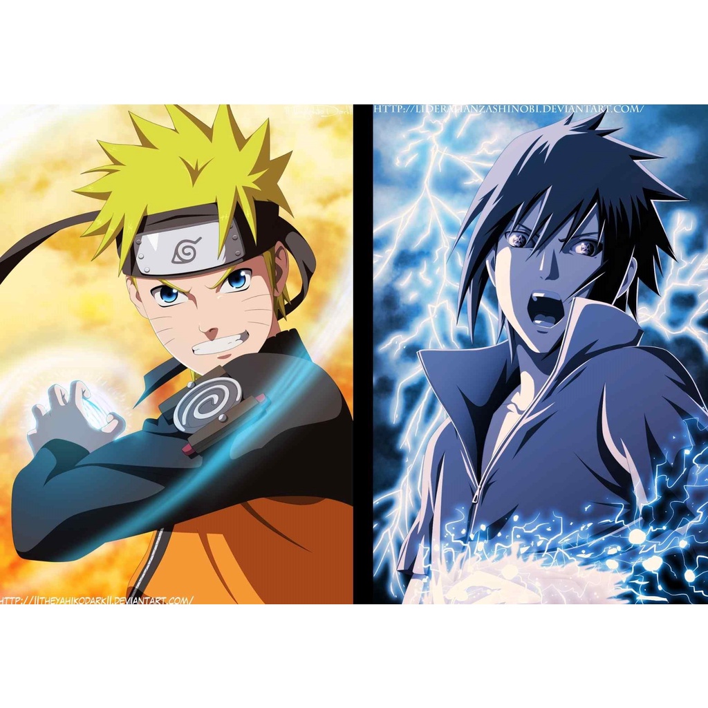 Naruto Shippuden Anime Poster A4 Size | Shopee Philippines