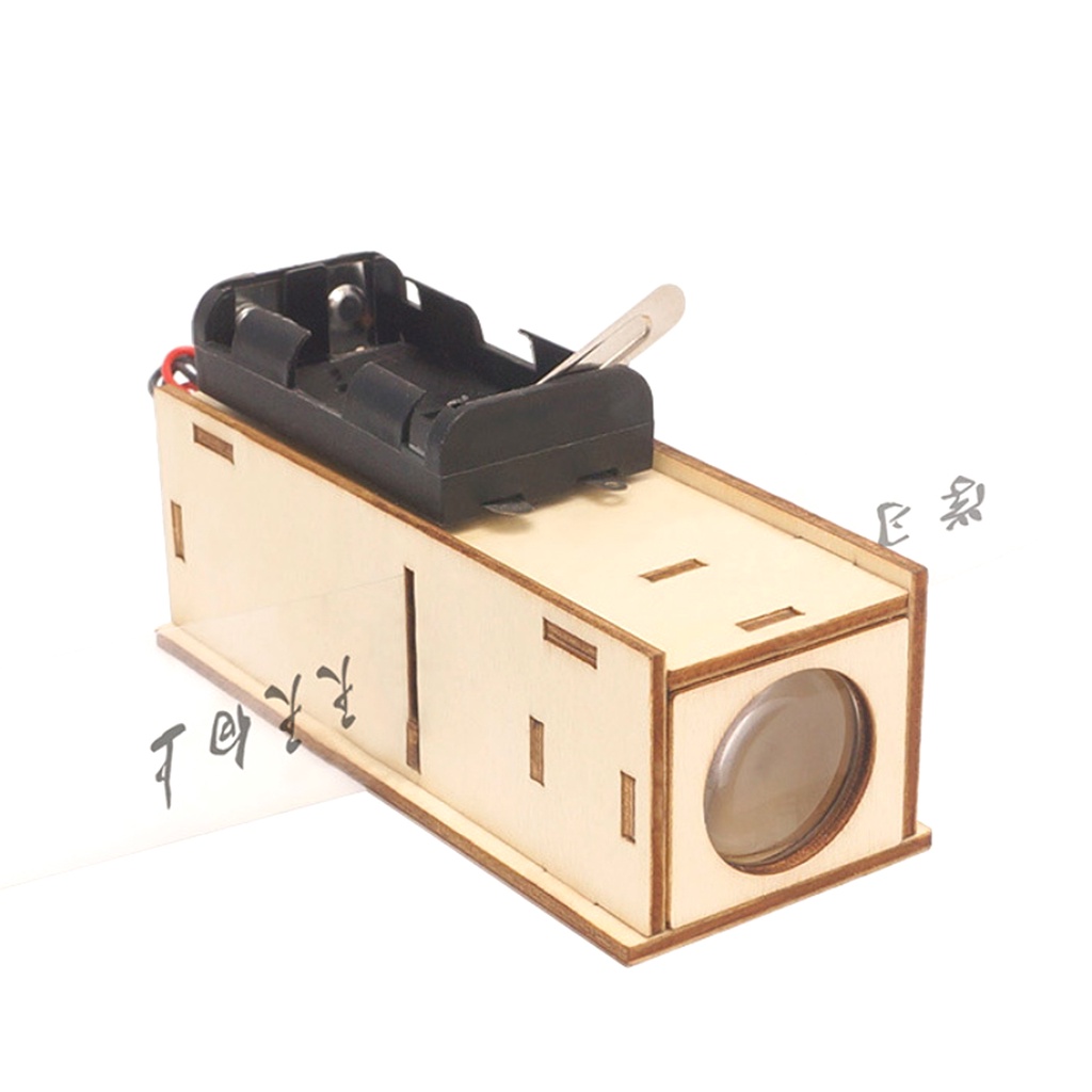 Diy Slide Projector Model Lamp Handmade Materials Scientific Experiment