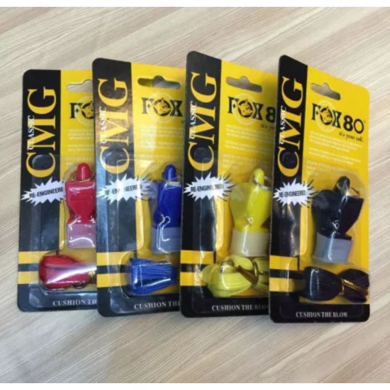 Fox 80 Whistle Referee Whistle Security Whistle Plus Rope | Shopee ...