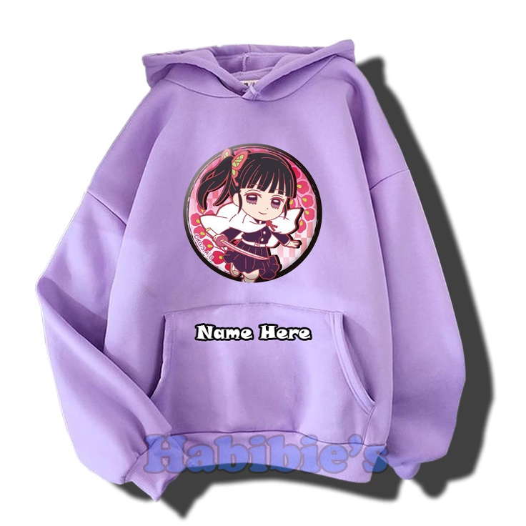 Chibi Shinobu Kocho Girls Hoodie Jacket Anime Demon Slayer 454 ...