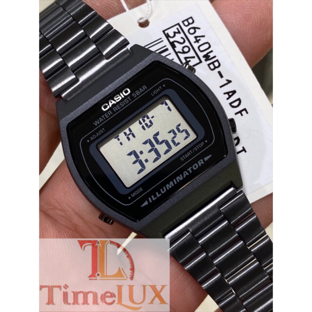 CASIO VINTAGE B640WB 1A BLACK | Shopee Philippines