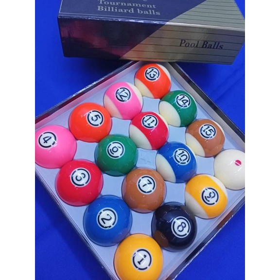 Yanmeiya Tv Pro cup Billiard ball set / bola ng bilyaran / gamit sa ...