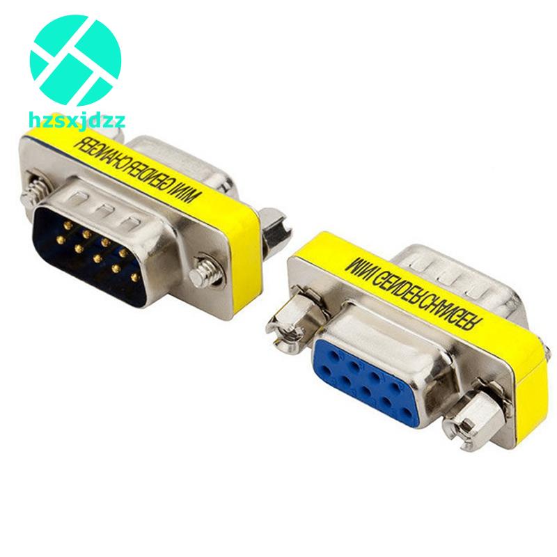 DB9 Adapter DB9 Male to Female Serial Port to Hole 9 Pin VGA Cable ...