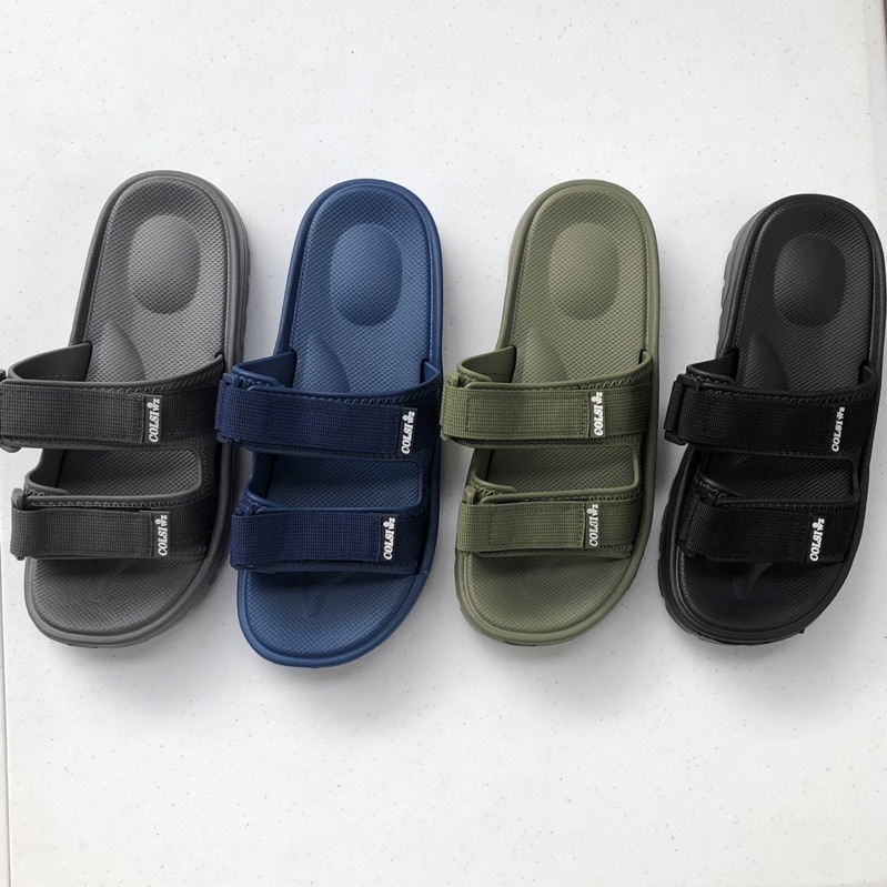 Adult Men's Colsi WZ Two Strap Trendy Sandals Slides Footwear Tsinelas ...