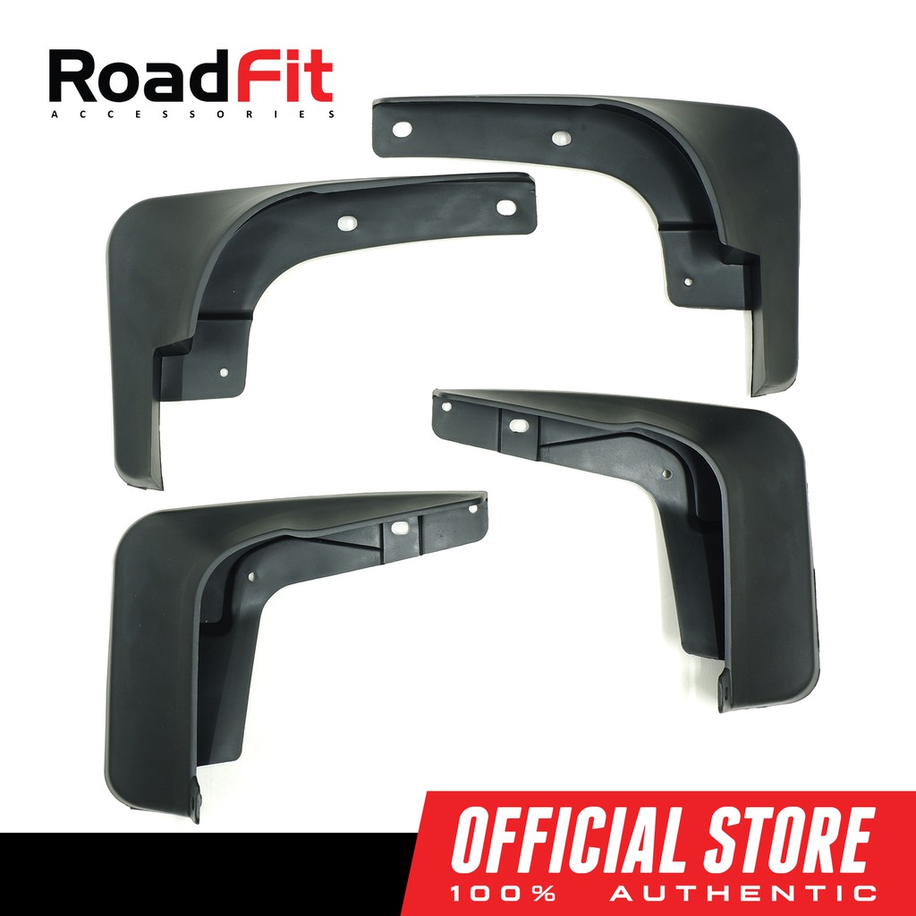 Mudguard for Toyota Wigo 2017-up, Black, 4 pcs. MG-197(Outlet) | Shopee ...