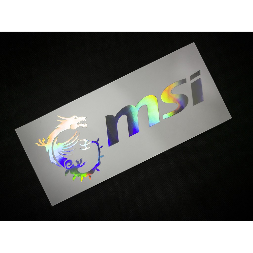 MSI Logo PC Gamer / Enthusiast decal | Shopee Philippines
