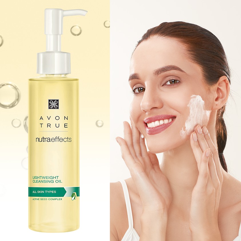 Avon True Nutraeffects Lightweight Cleansing Oil 140ml | Shopee Philippines