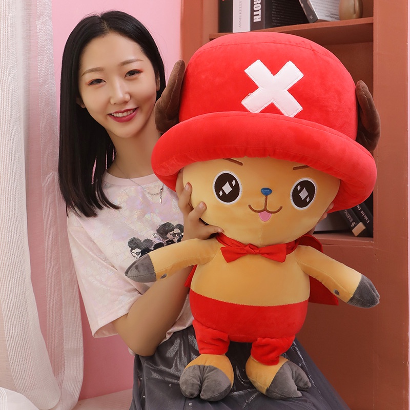 Chopper Plush Toy One Piece Doll Anime Pillow Children's Birthday Gift ...