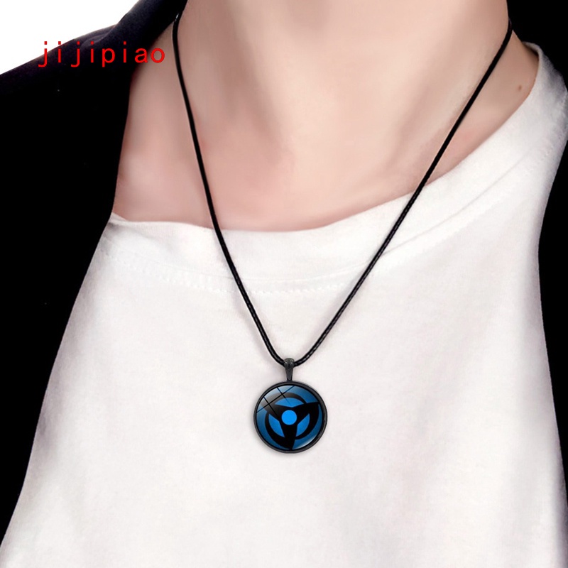 Unisex Cosplay Naruto Uchina Sharingan Mode Pendant Necklace for Women ...