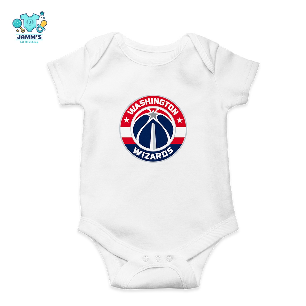 NBA team Washington Wizards basketball - Baby clothes onesies for boy ...