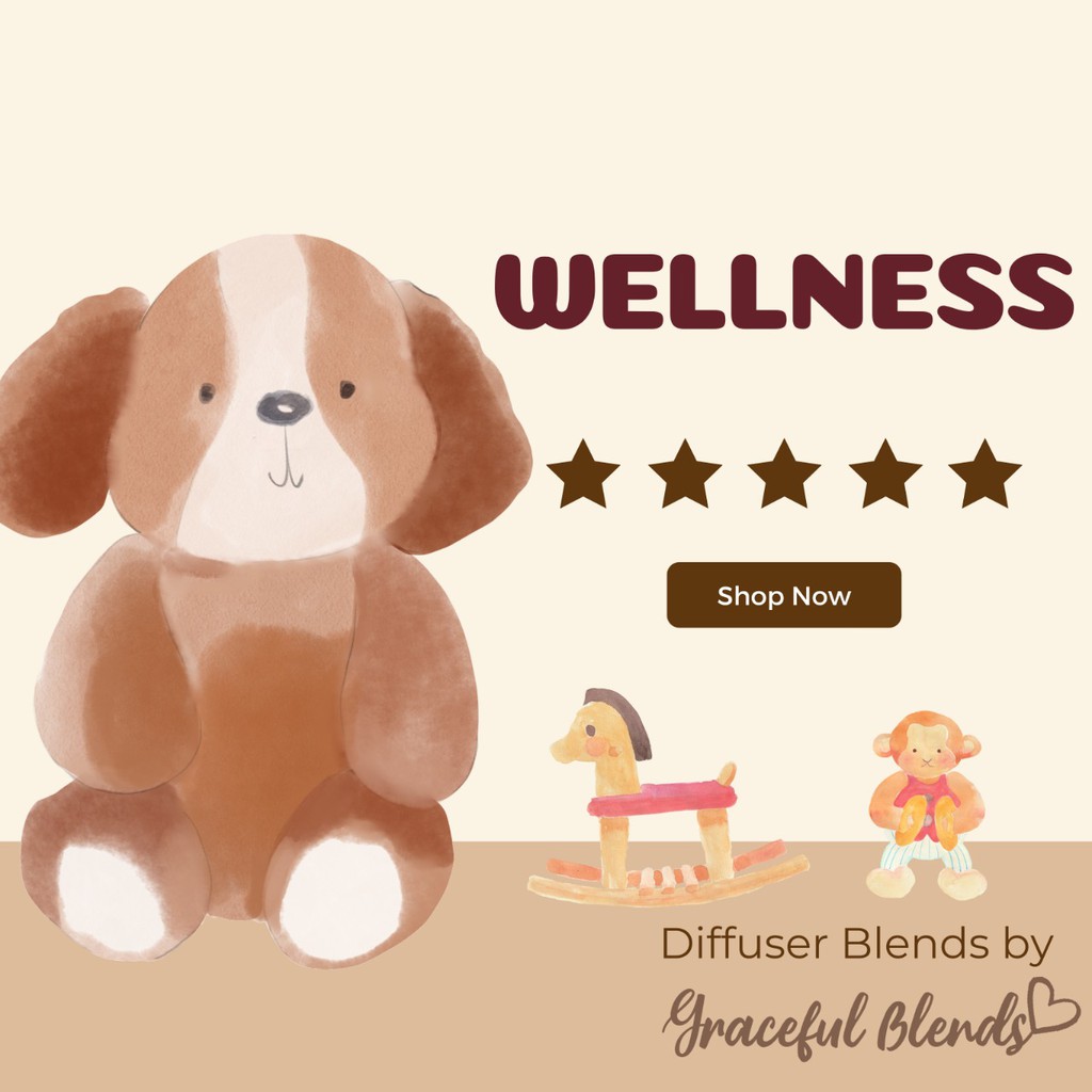 KID SAFE WELLNESS - Graceful Blends Pure Essential Oil Diffuser Oil ...