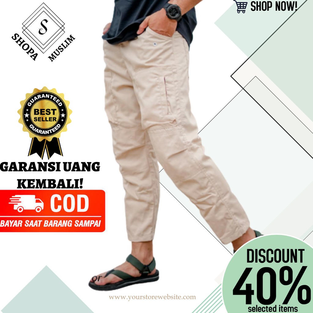 Sirwal Cargo Pants / Cingkrang Cargo Pants / Sirwal Alwalled 07 ...