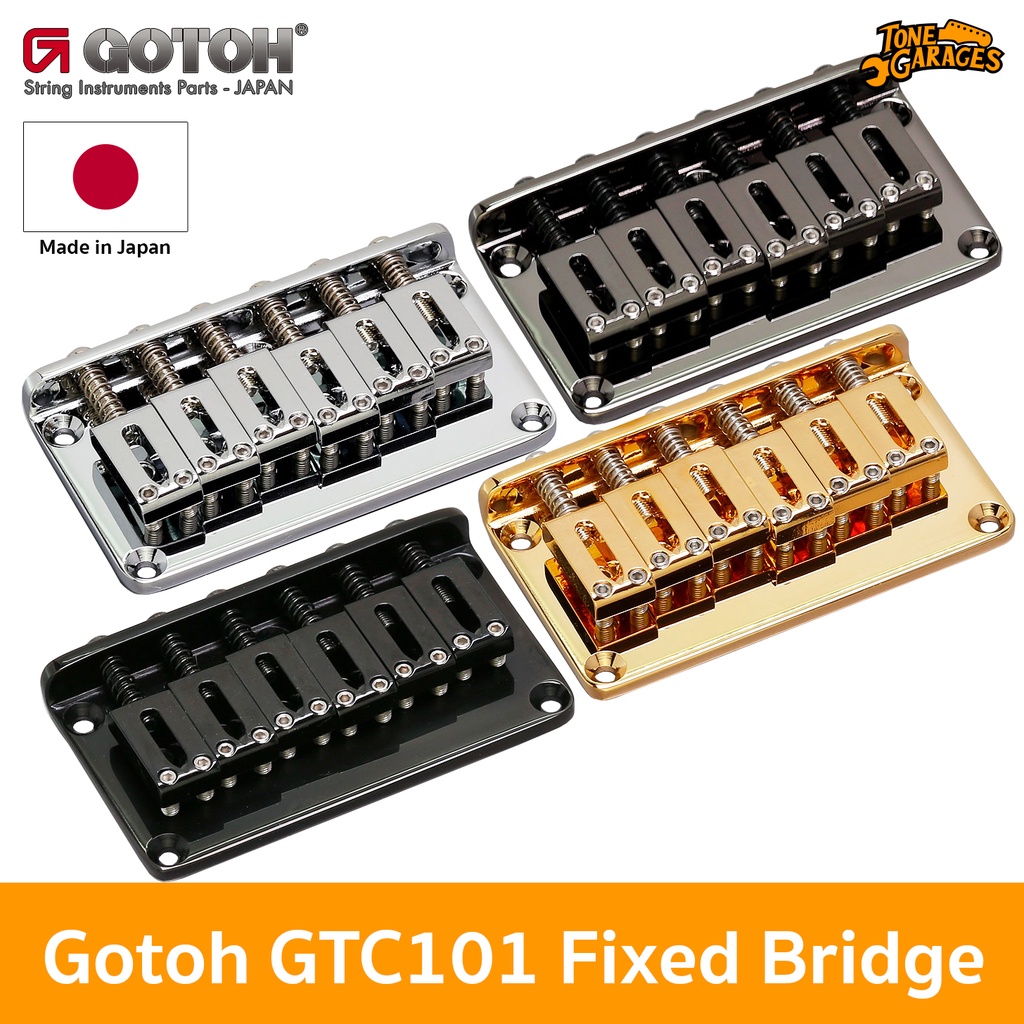 Gotoh GTC101 Fixed Bridge Saddles Made in Japan | Shopee Philippines