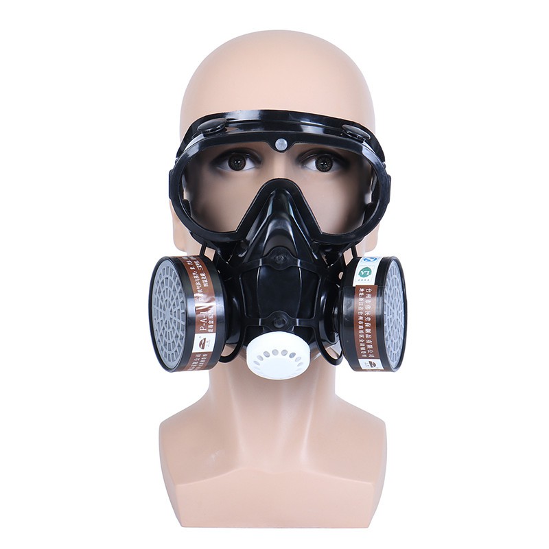 9600 Gas Mask Full Face Protection Mask For Spray Painting Chemical ...