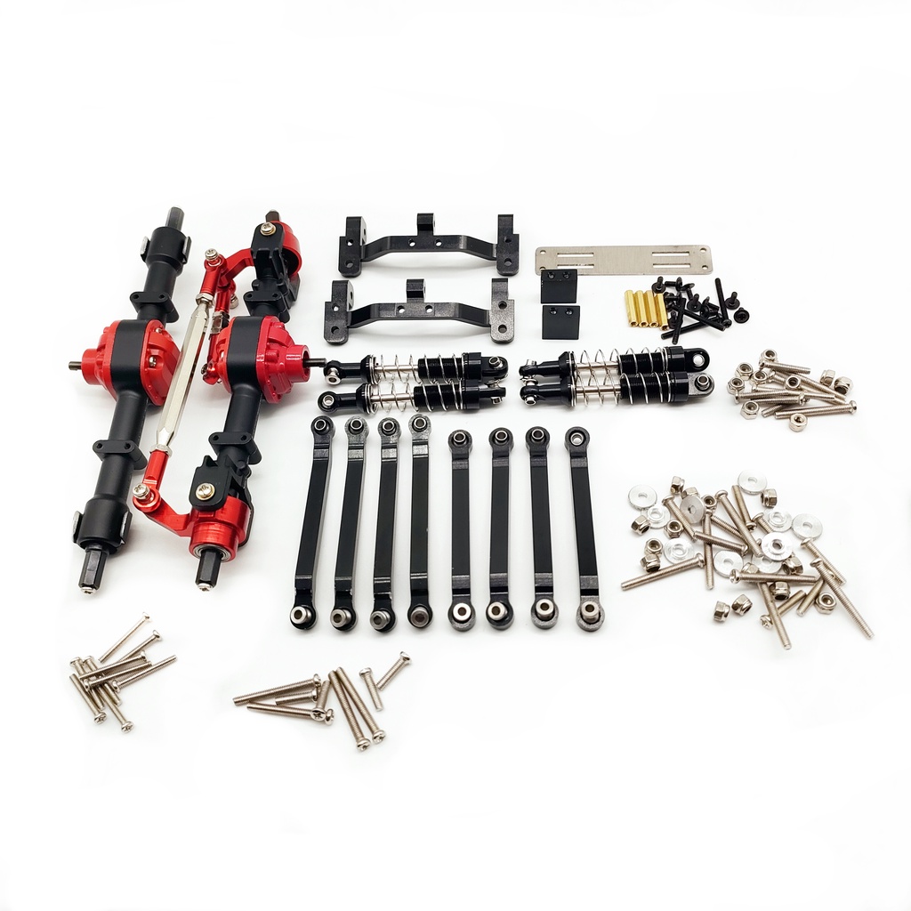 MN99S MN99 MN98 MN90 RC car metal upgrade parts metal set for mn mn 99s ...