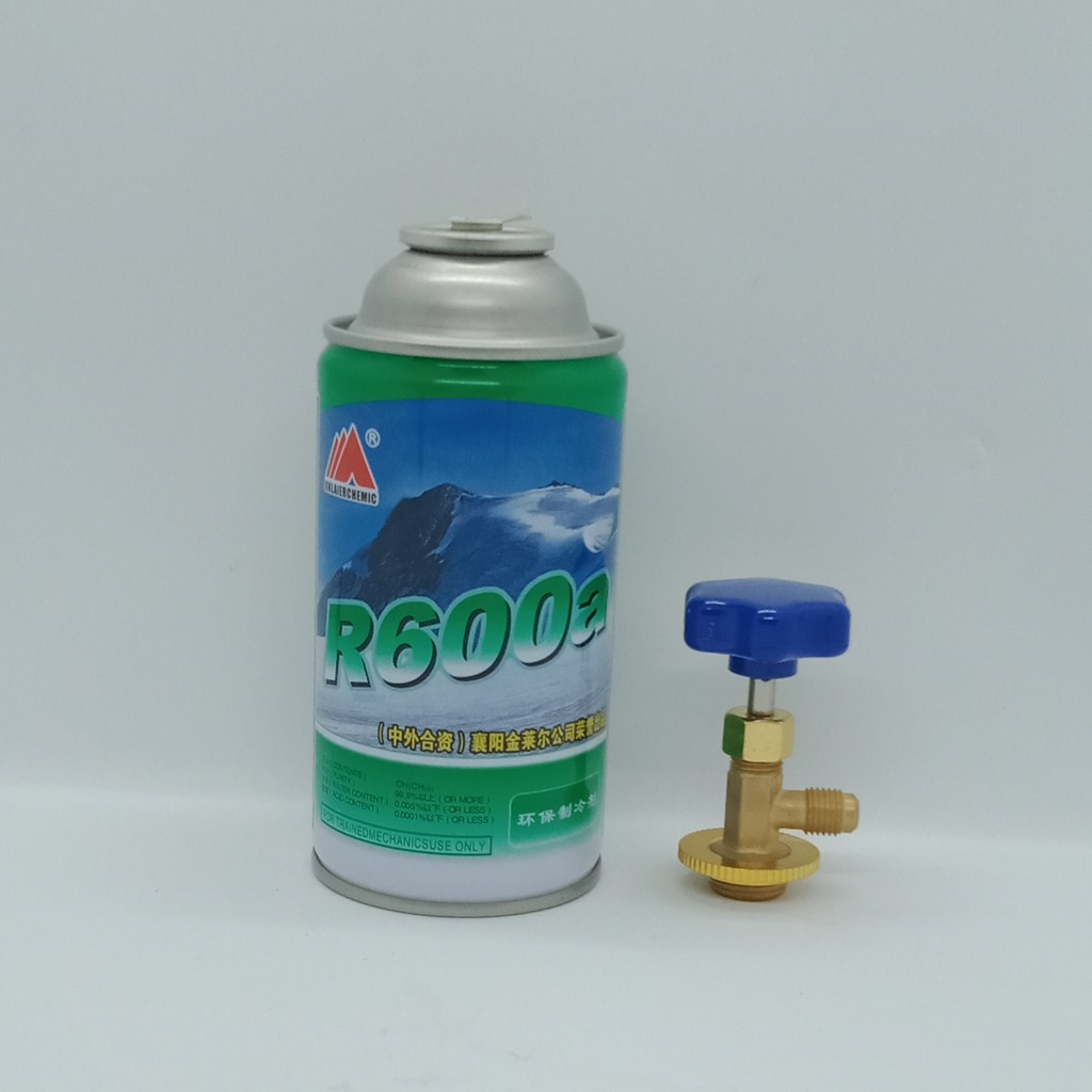 R600 Refrigerant in Can with Adapter | Shopee Philippines