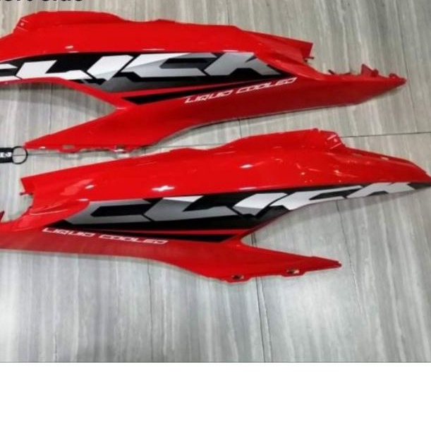 BODY COVER FOR CLICK V2 125 RED 2021 | Shopee Philippines