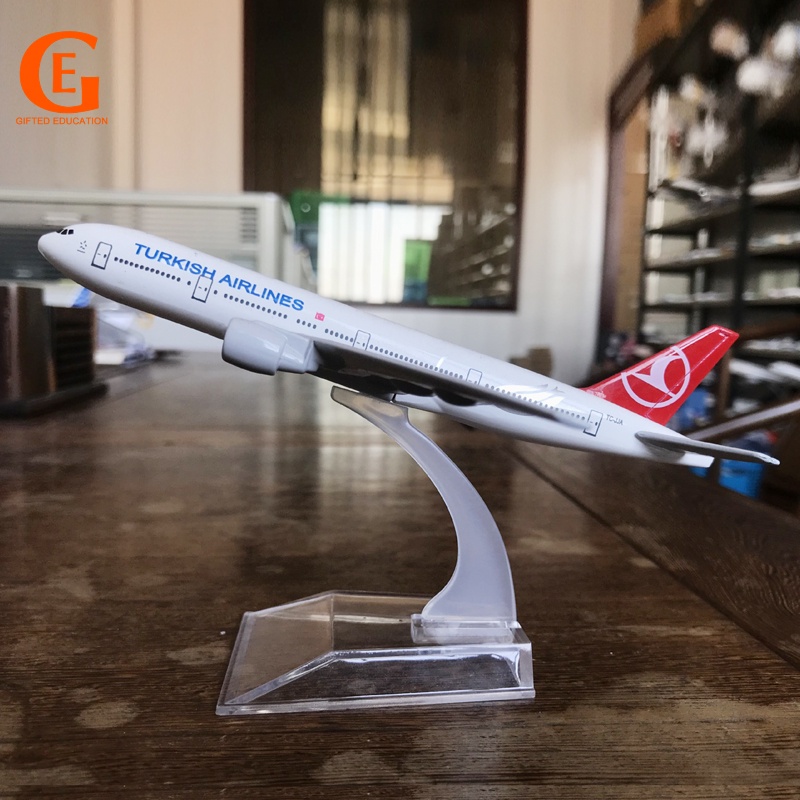 Turkish Airlines Boeing 777 Airplane Model Alloy Diecast B777 Aircraft ...