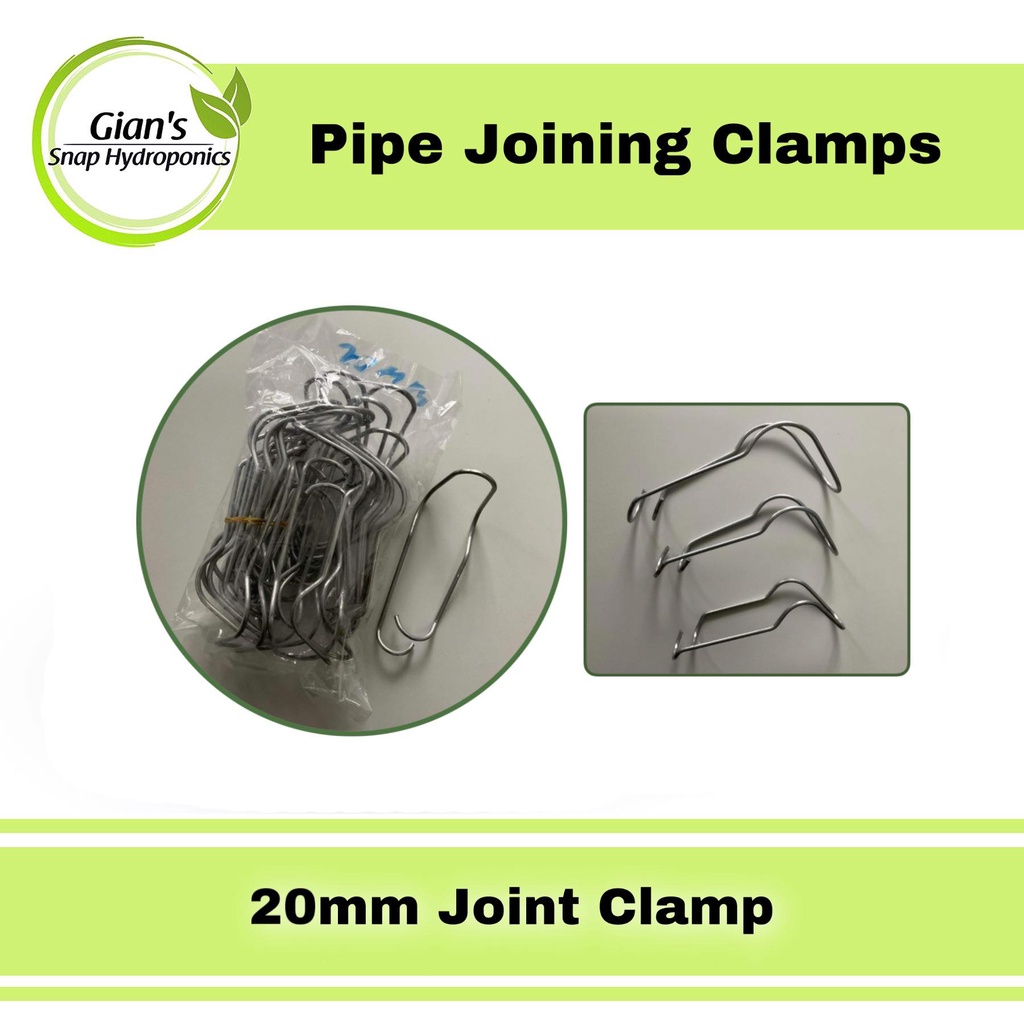 Pipe Joining Clamps 20mm (10 pcs per order) | Shopee Philippines