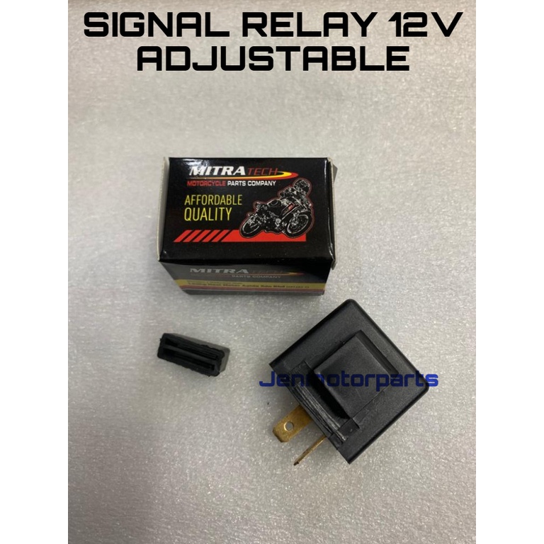 SIGNAL RELAY 12V ADJUSTABLE MITRA TECH | Shopee Philippines