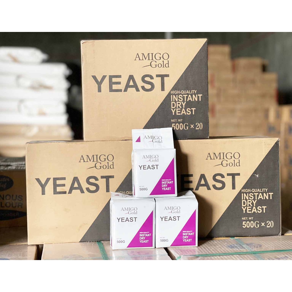 AMIGO HIGH QUALITY INSTANT YEAST 500G | Shopee Philippines