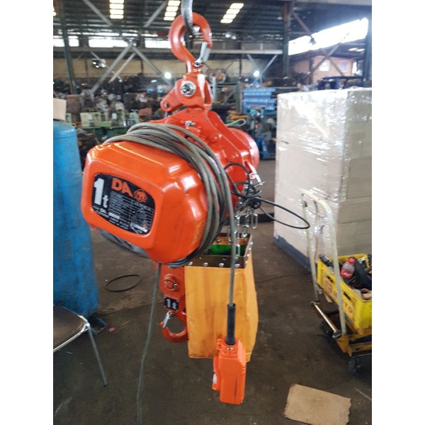 Chain Hoist 1Ton 220V 3Phase ELEPHANT(Original Made in Japan) | Shopee ...