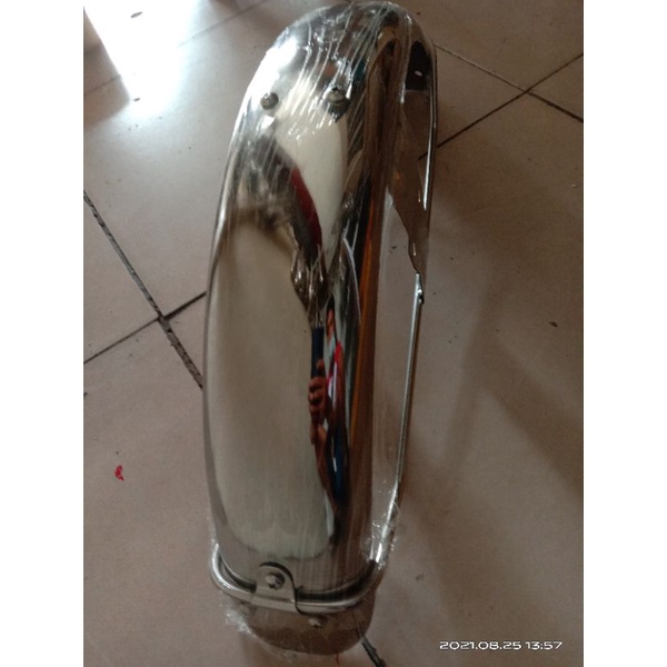 Barako 1 and 2 Front Fender Rds style Stainless with screw | Shopee ...