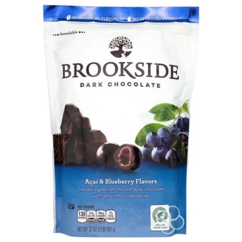 Brookside Dark Chocolate Goji, Goji and Rapsberry 7 Oz (198 G) | Shopee ...