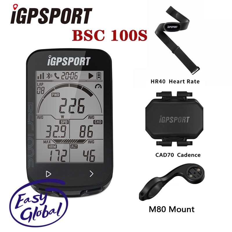 Igpsport Bsc100s Gps Bicycle Computer Bluetooth Ant+ Wireless ...