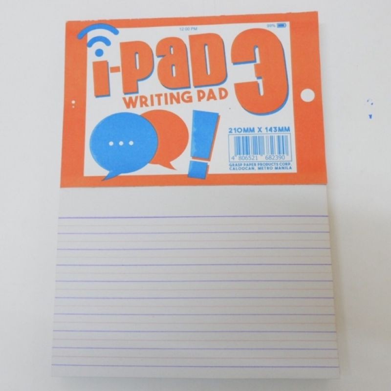 Ipad Grade 3 Pad Paper by 5's / ream | Shopee Philippines