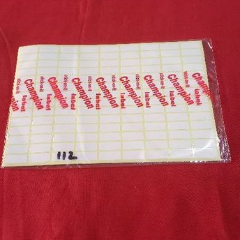Sticker Label No.112 (8x20 mm) | Shopee Philippines