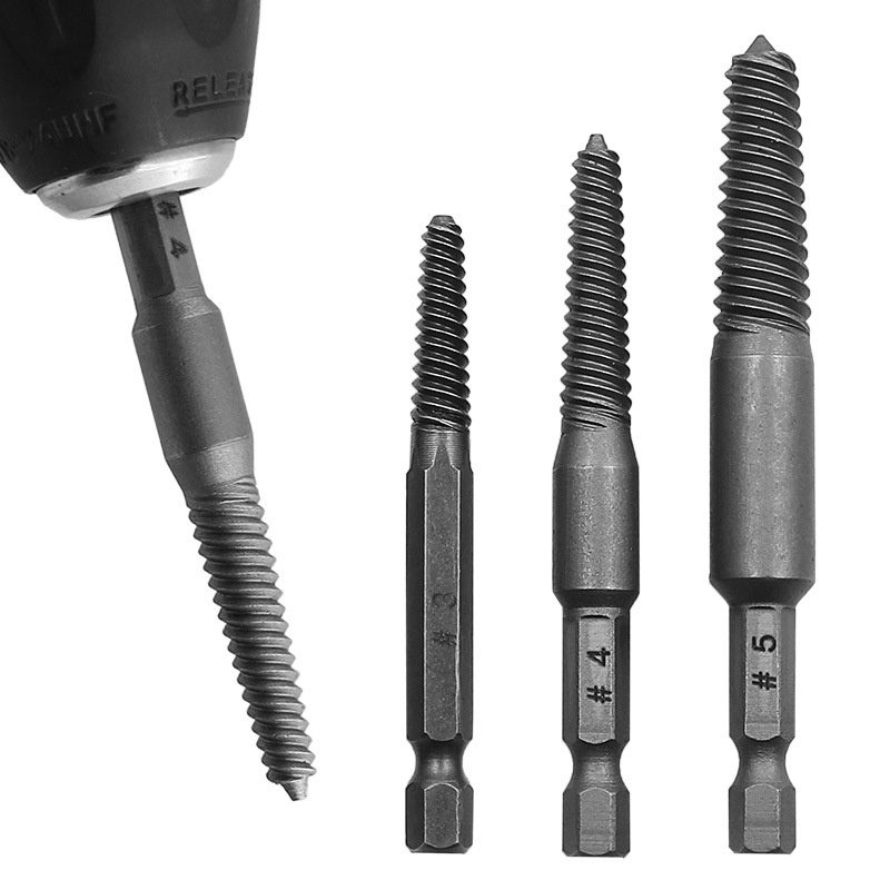 Sliding Tooth Broken Screw Extractor Head Electric Hexagonal Handle ...