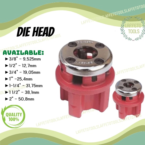 Die Head Threader Replacement Die Head Die Stock Head SOLO 3/8 - 2 ...