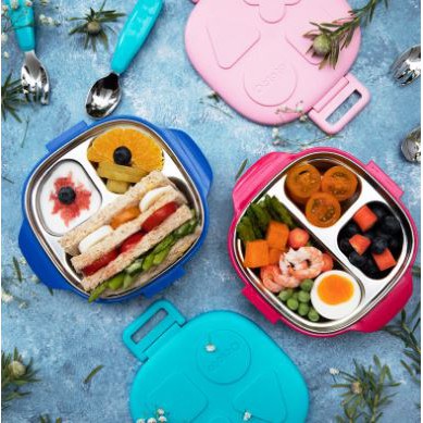 Octoto The Kid's Bento Box Children Lunch Box With Suction Stainless ...