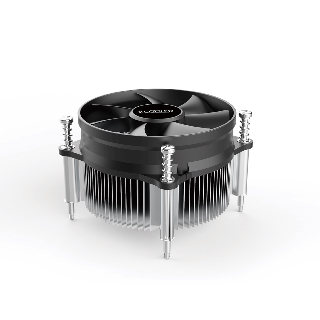 PCCOOLER T50 T50C MINI CPU Cooler Quiet Fan For Intel For LGA 115x 1200 ...